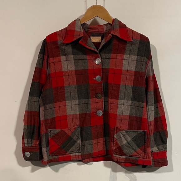 Pendleton | Jackets & Coats | Vintage 97s Pendleton Wool Plaid Jacket ...